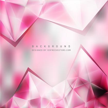 Abstract Light Pink Geometric Triangle Background Template