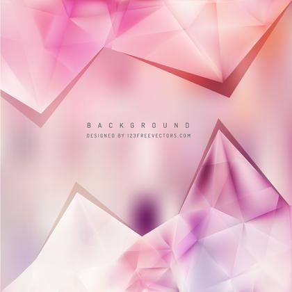 Light Pink Polygonal Triangular Background