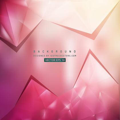 Abstract Light Pink Triangular Background