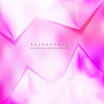 Abstract Pink Triangle Polygonal Background Design