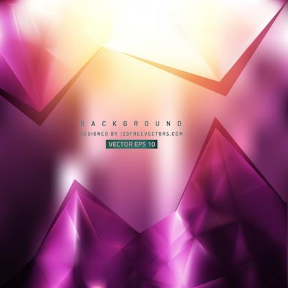 Dark Purple Triangular Background Template