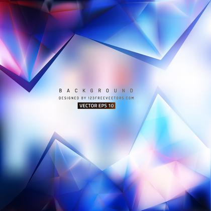 Blue Purple Triangular Background