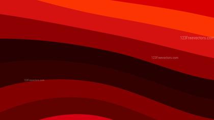 Cool Red Curved Stripes Background