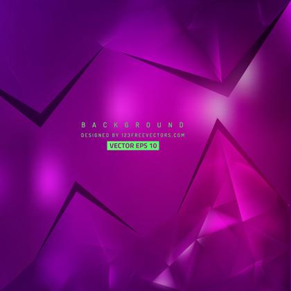 Purple Geometric Triangle Background Template