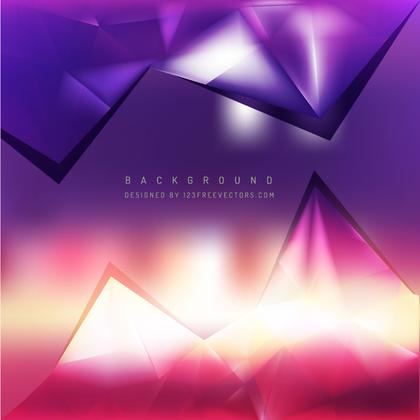 Abstract Purple Geometric Triangle Background Design