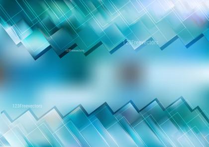 Teal Geometric Abstract Background