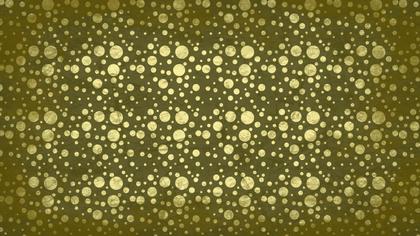 Green Polka Dot Pattern Seamless Background