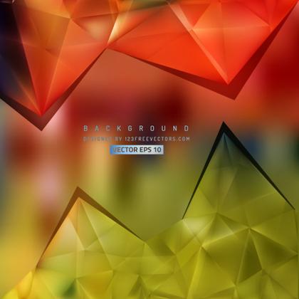 Abstract Geometric Triangle Background Template