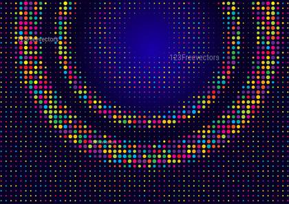 Abstract Dot Pattern Background