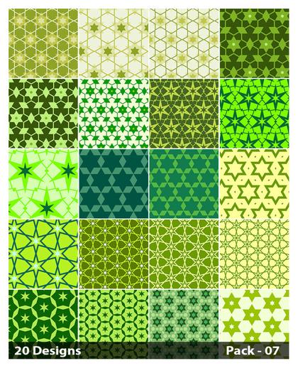 Free Download Red Star Pattern Pack