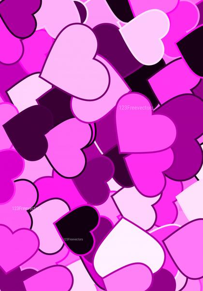 Free Download Gradient Hearts Background