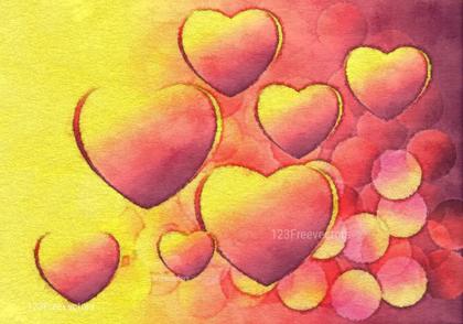 Free Download Gradient Heart Background