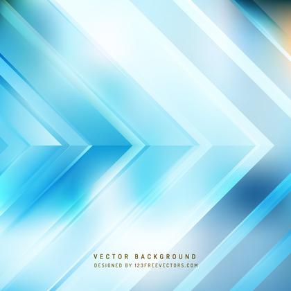 Abstract Blue Arrow Background Design