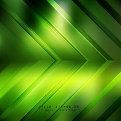 Abstract Green Arrow Background