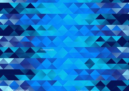 Blue Triangle Background
