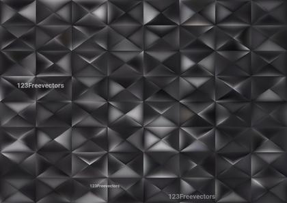 Dark Grey Triangle Pattern Background Vector Graphic