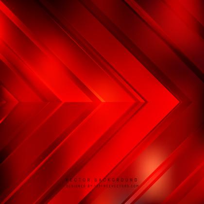 Abstract Red Arrow Background Template