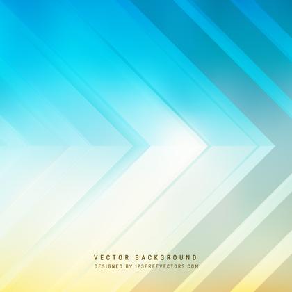 Abstract Orange Turquoise Arrow Background