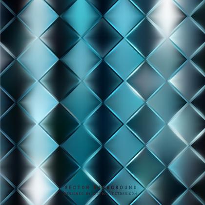 Dark Turquoise Square Background Pattern