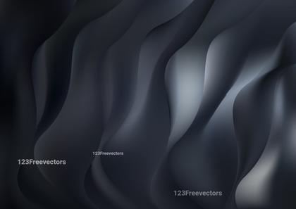 Dark Abstract Wavy Background