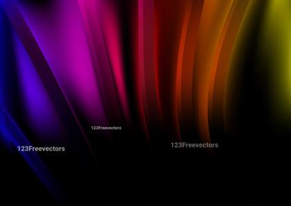 Cool Wavy Stripes Background