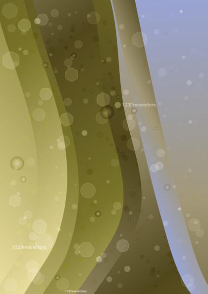 Purple and Green Abstract Wave Background
