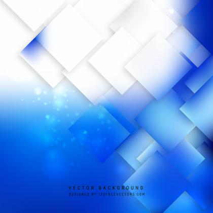 Cobalt Blue Square Background Design