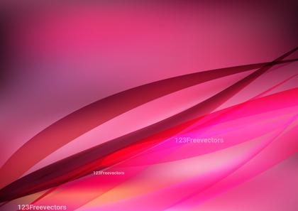 Abstract Pink Ribbon Background