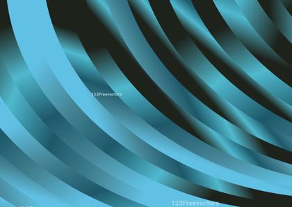 Abstract Blue Gradient Stripes Background