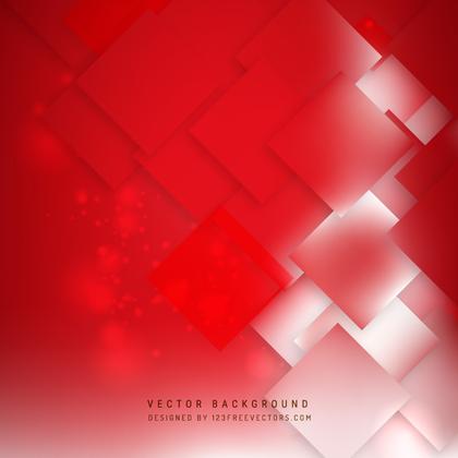 Abstract Red Square Background Pattern