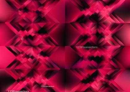 Abstract Geometric Background in Pink and Black