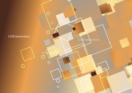 Brown Square Background Illustration