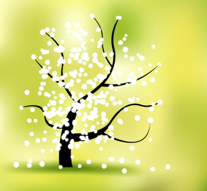 Spring Vector Background