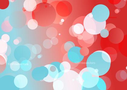 Abstract Blue Bubble Background