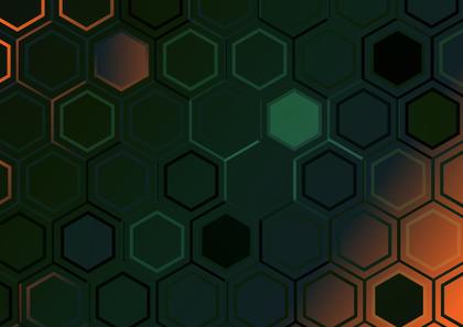 Free Download Abstract Hexagon Pattern with Gradient