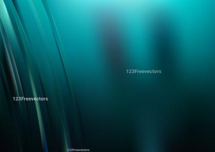 Abstract Teal Line Background