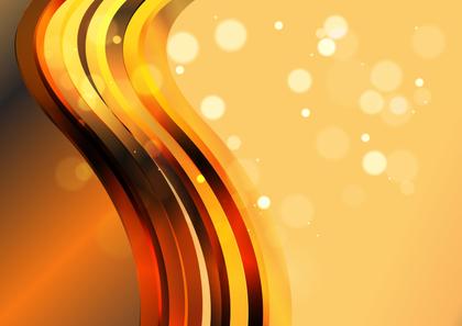 Free Download Red and Orange Wave Book Cover Background Template Graphic
