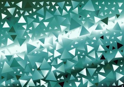 Free Download Abstract Teal Triangle Background
