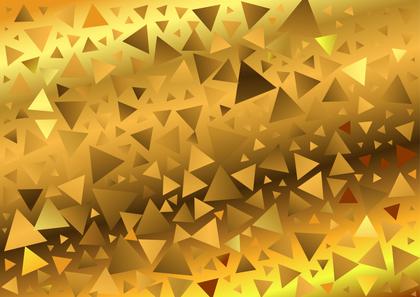 Free Download Abstract Golden Triangle Pattern Background