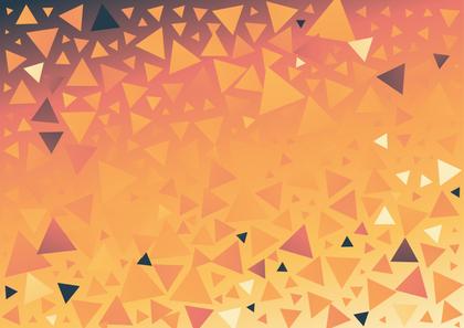Free Download Abstract Red and Orange Gradient Geometric Triangle Background
