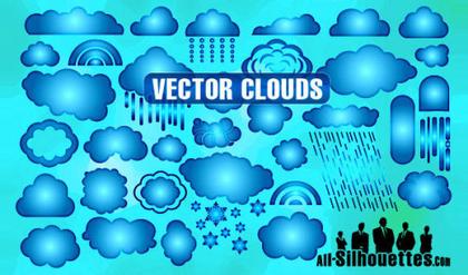 Free Vector Clouds