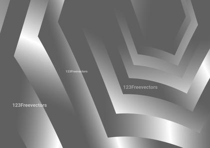 Abstract Geometric Gray Gradient Background