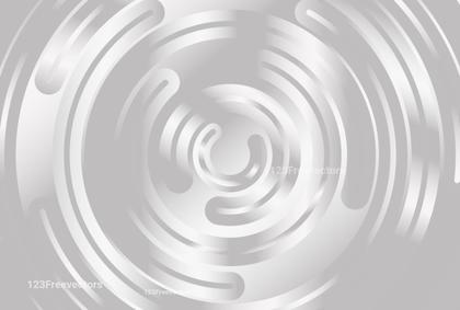Silver Swirls Abstract Background
