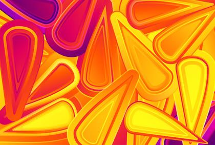 Free Download Colorful Abstract Teardrop Pattern