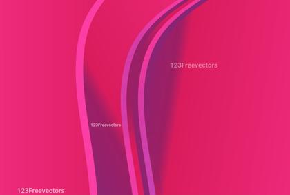 Abstract Pink Wavy Background