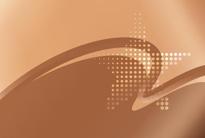 Free Download Wavy Brown Gradient Background