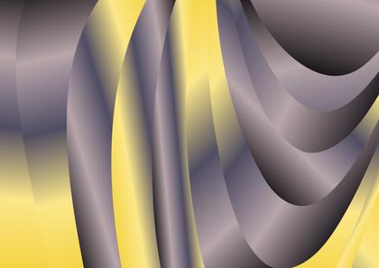 Free Download Grey and Yellow Abstract Gradient Curved Background Image