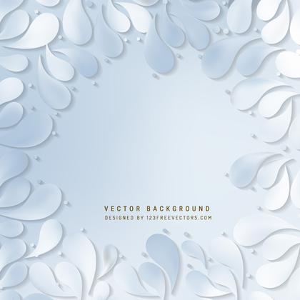 Light Blue Arc Drops Background Template