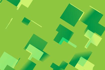 Free Download Abstract Green Geometric Shapes Background