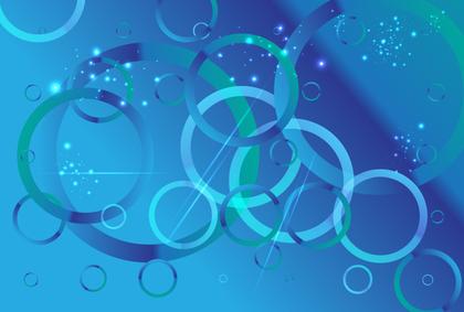 Free Download Blue and Teal Circle Abstract Background
